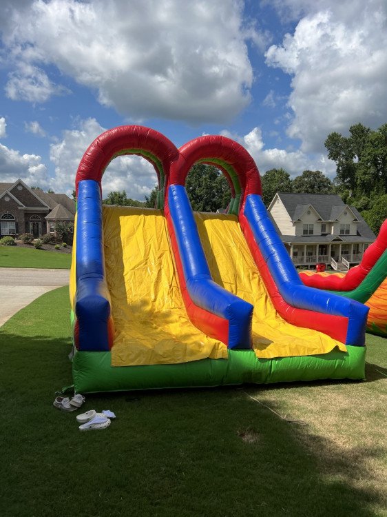 40 ft Colorful obstacle course - Classic Jumps